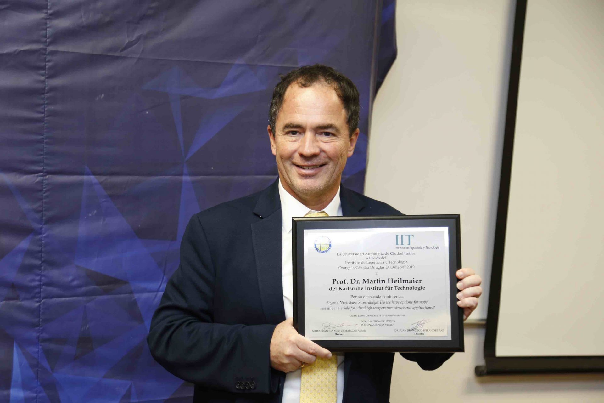 Cátedra Patrimonial Douglas Osheroff de la UACJ recibe a investigador ...