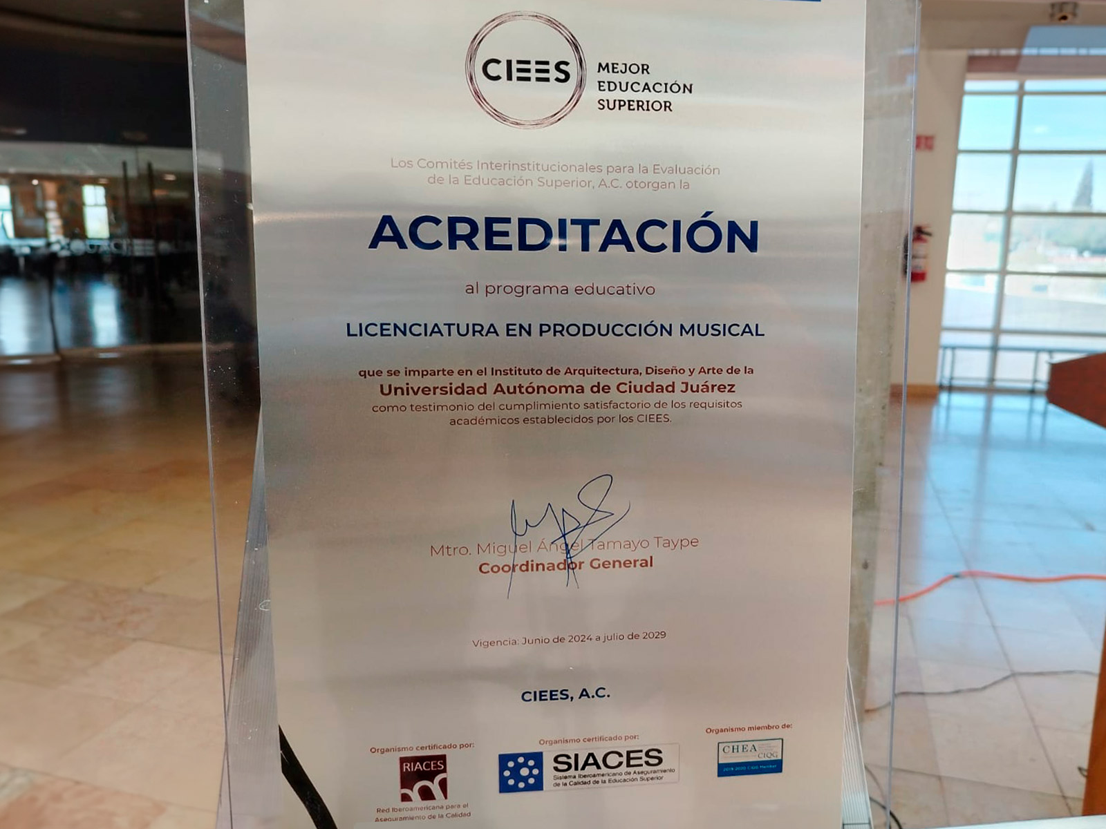 Producción Musical es reconocida como licenciatura de calidad ...